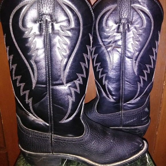 Express | Shoes | Express Rider Trivette Black Cowboy Boots | Poshmark